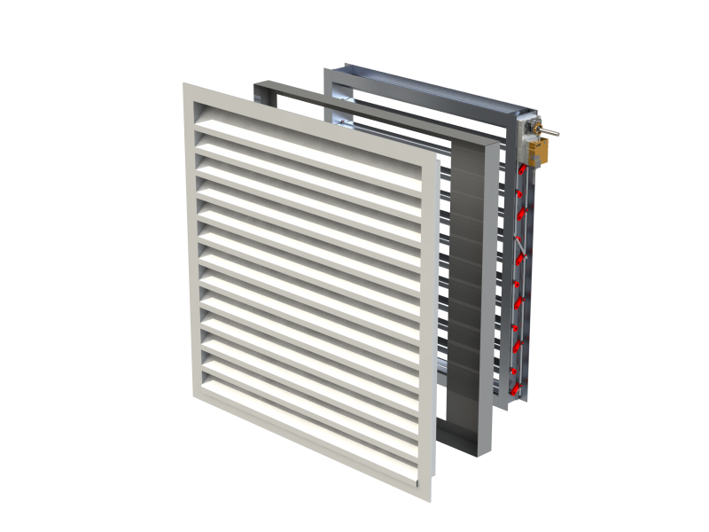 Weather Louvre Combination units | HVC